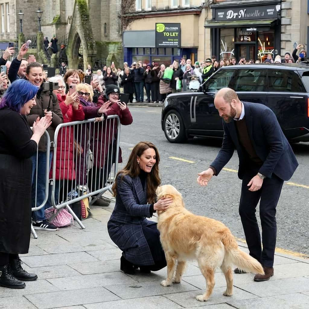 Crowds in Scotland React as Prince William and Princess Catherine Play ...