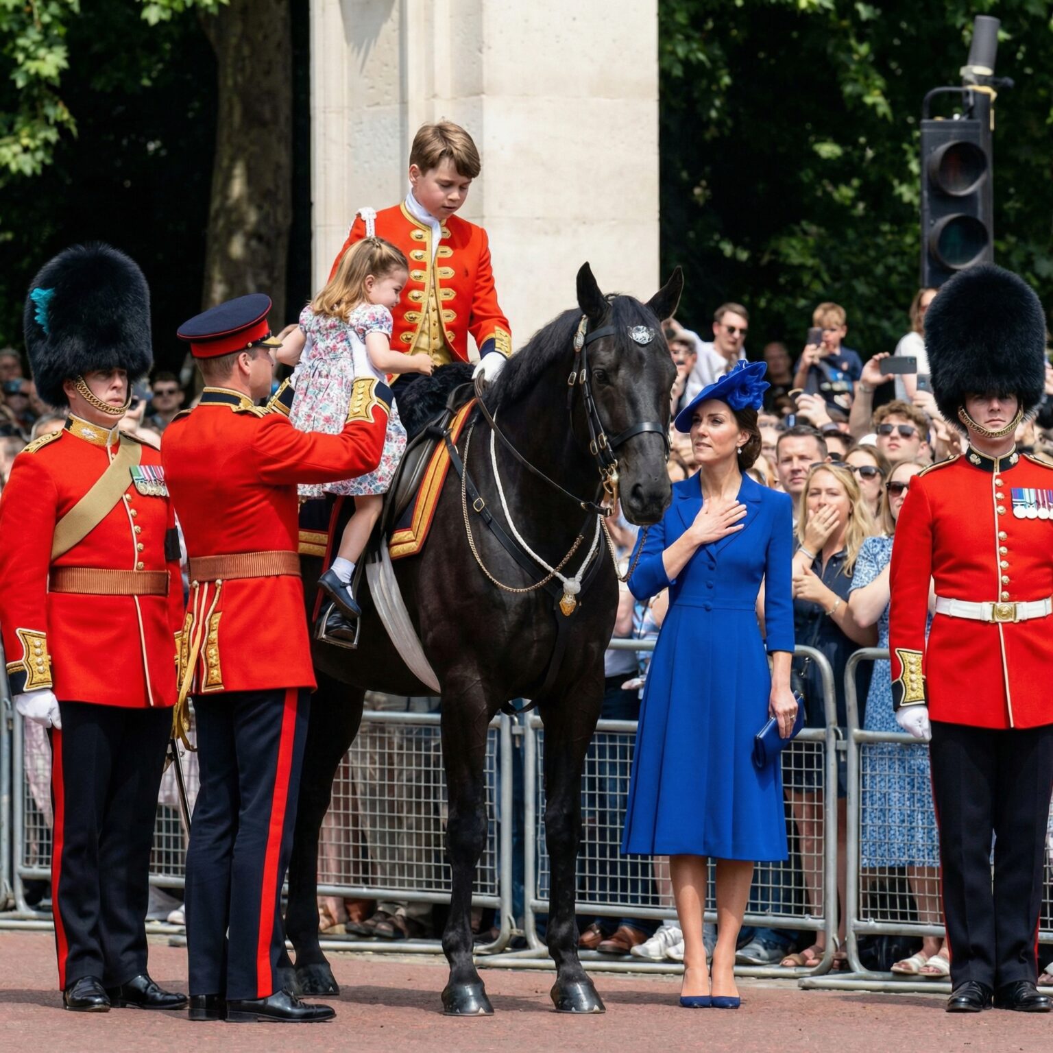 😱 "OH MY GOD, WHAT ARE YOU DOING?!" 🐎 Buckingham Palace just witnessed ...